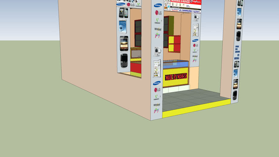 mobile shop made by mahesh | 3D Warehouse