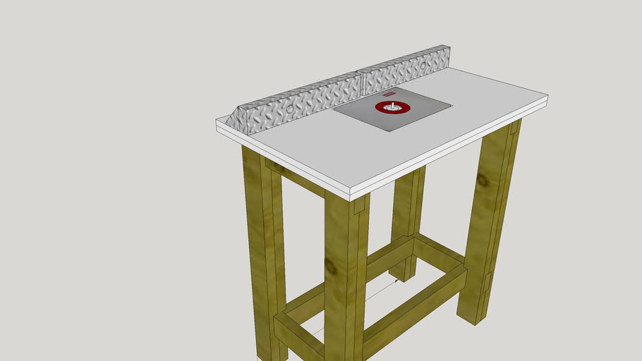 Router Table | 3D Warehouse