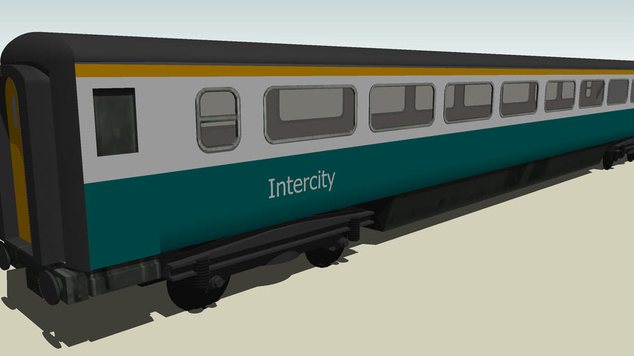 MK3 Intercity Coach Blue | 3D Warehouse