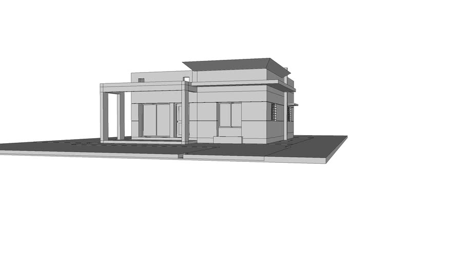 1 storey house | 3D Warehouse