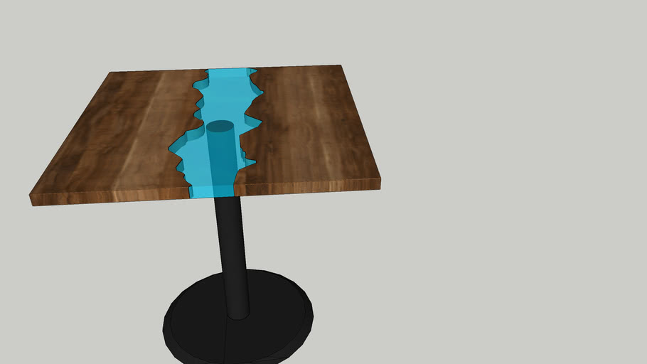 Resin table | 3D Warehouse