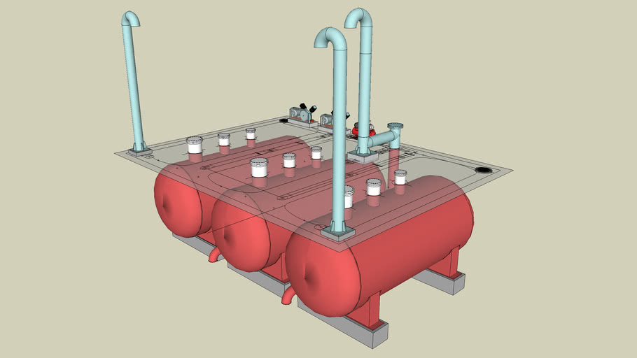 Underground tanks | 3D Warehouse