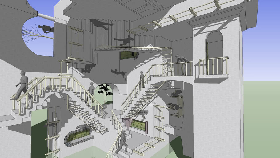 Maurits Cornelis Escher | 3D Warehouse