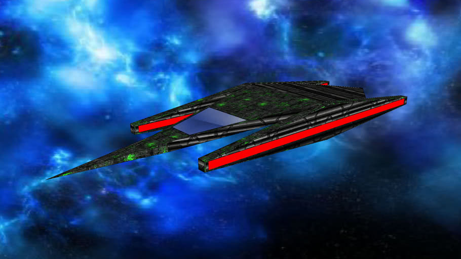 The BORG Annihilator Attack Fighter (Concept Ship) | 3D Warehouse