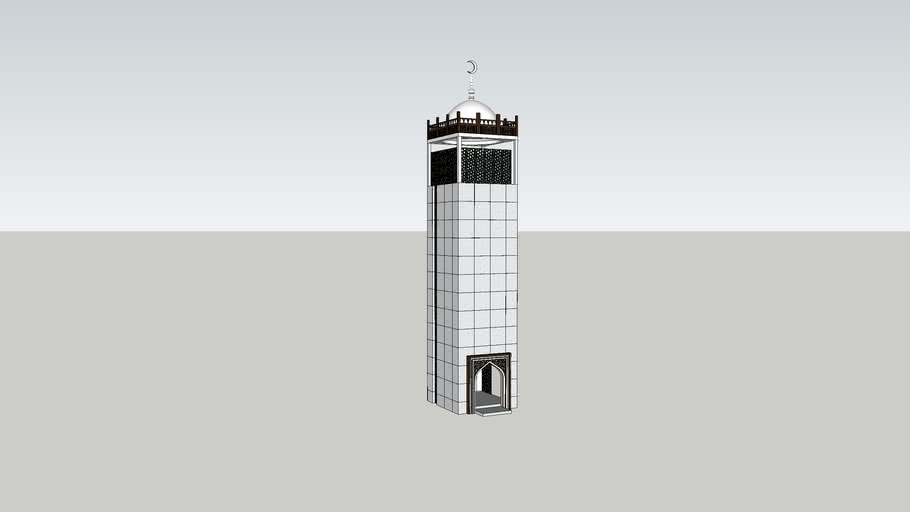 Mosque Minaret | 3D Warehouse