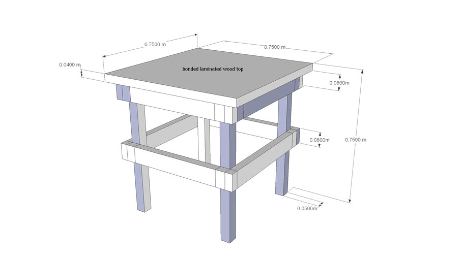 ISO 7779 Table | 3D Warehouse