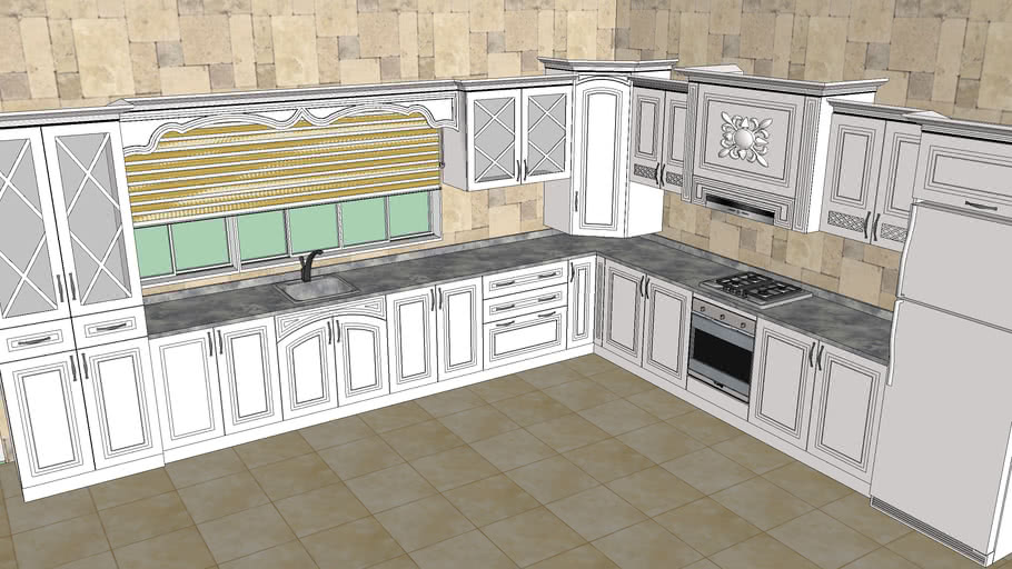 Kitchen L | 3D Warehouse