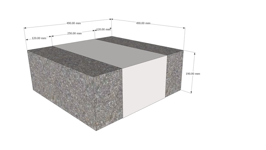 49 cm Leca termblok.skp | 3D Warehouse