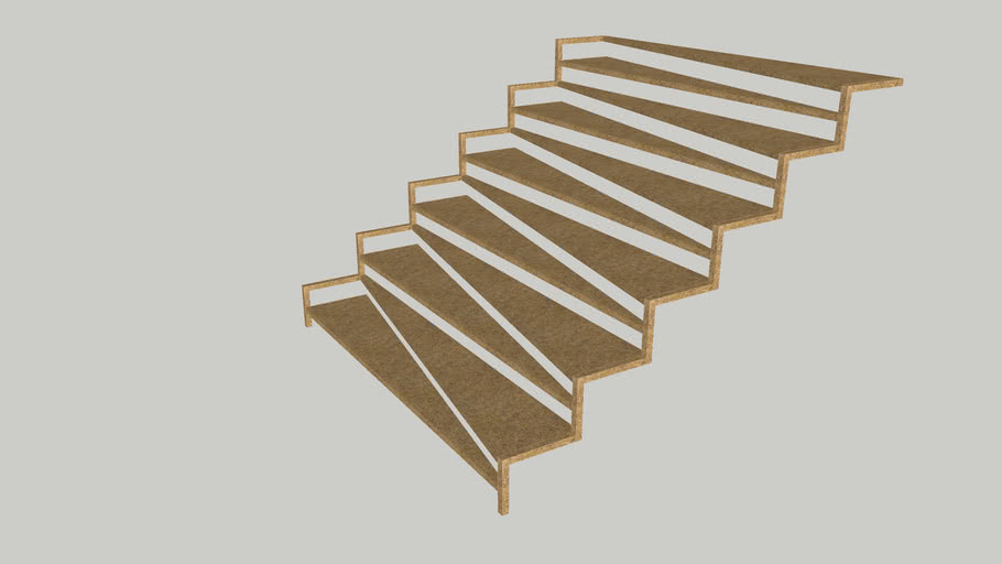 Triangle Staircase | 3D Warehouse