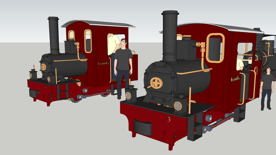 G gauge live steam Regner Lumberjack - Conversion to european version ...