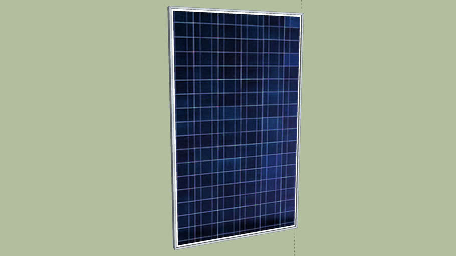 Solar Photovoltaic Panel | 3D Warehouse