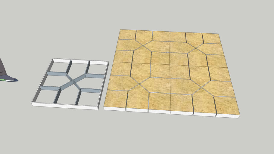 Paver Mould | 3D Warehouse