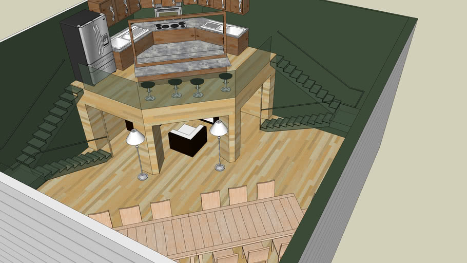 modern lodge 2 | 3D Warehouse