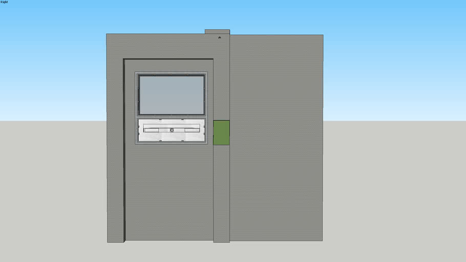 Door - Single - Security | 3D Warehouse