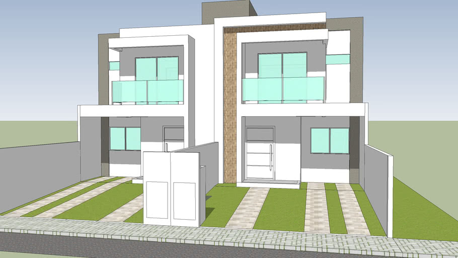 sobrado fachada | 3D Warehouse