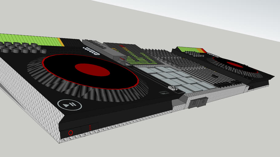 console dj Axenergy | 3D Warehouse