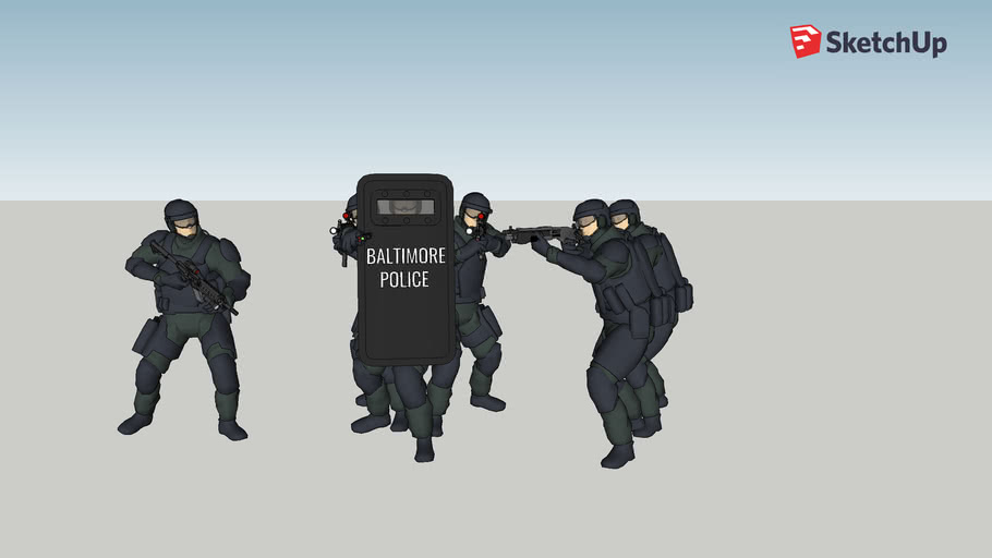 Baltimore Police SWAT #3 | 3D Warehouse