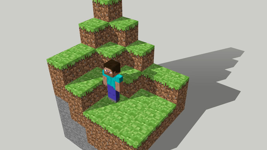 Steve from Minecraft | 3D Warehouse
