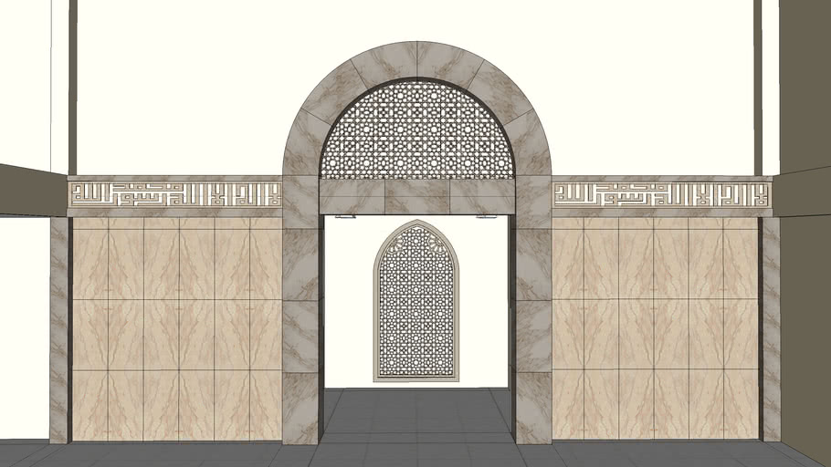 Krawangan Mihrab | 3D Warehouse