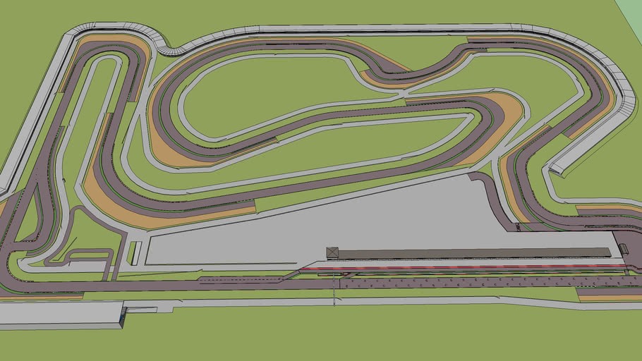 Race Circuit | 3D Warehouse