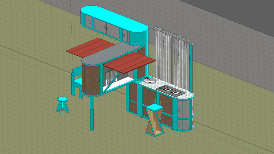 Food Cart | 3D Warehouse