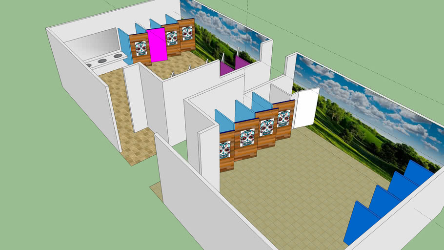 Public Restroom | 3D Warehouse