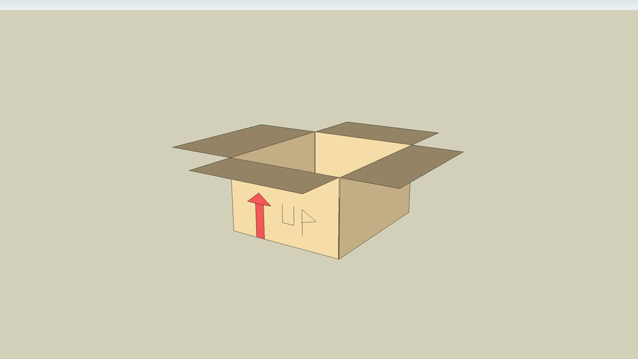 opened box | 3D Warehouse