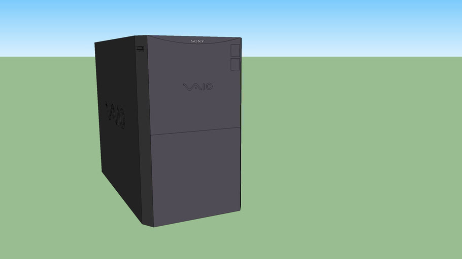 Sony Vaio desktop computer tower (PCV-90) | 3D Warehouse