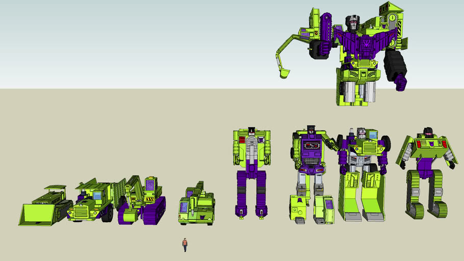 transformers devastator g1 | 3D Warehouse
