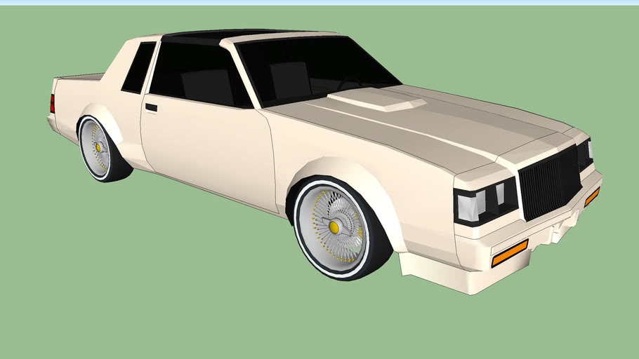 1987 BUICK GRAND NATIONAL GNX LOWRIDER | 3D Warehouse