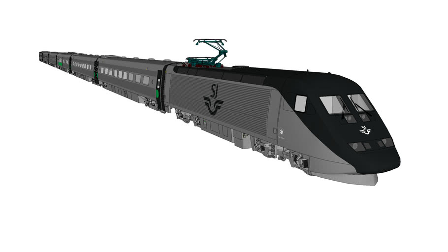 SJ X2000 upgrade | 3D Warehouse