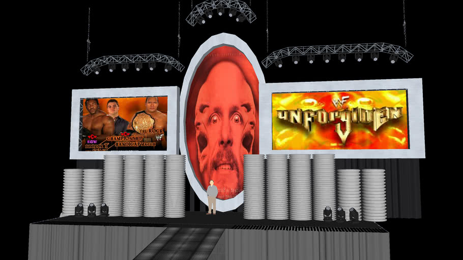 WWF Unforgiven 2001 Stage Model | 3D Warehouse