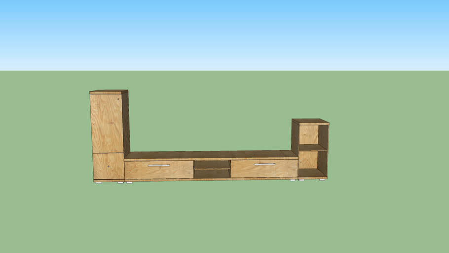 TV table | 3D Warehouse