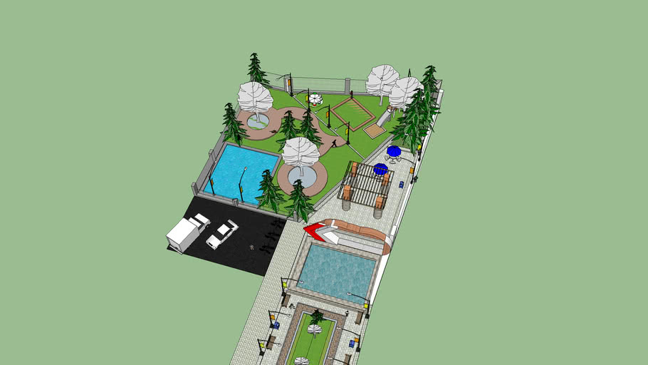 taman kota new | 3D Warehouse