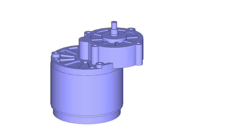 MY1016Z3 DC Gear Motor | 3D Warehouse