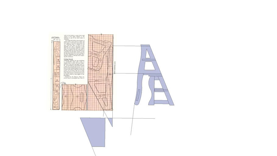 library chair | 3D Warehouse