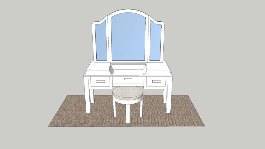 Dressing Table | 3D Warehouse