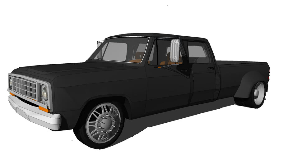 1976 Dodge D300 Crew Cab Dually | 3D Warehouse