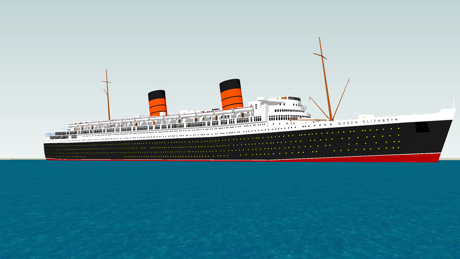 RMS Queen Elizabeth | 3D Warehouse
