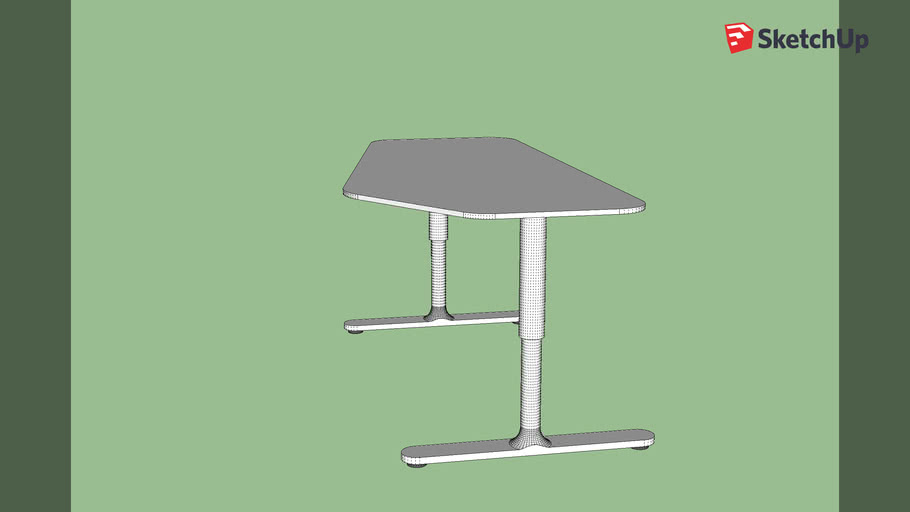 IKEA bekant 19240 | 3D Warehouse