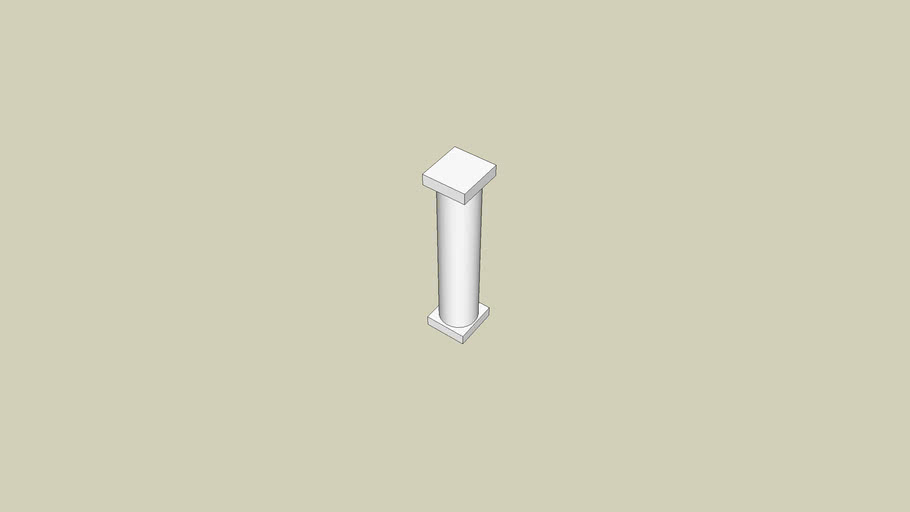 Greek Pillar | 3D Warehouse
