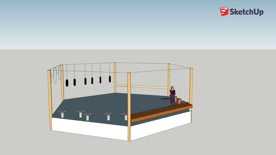 Ropes course | 3D Warehouse