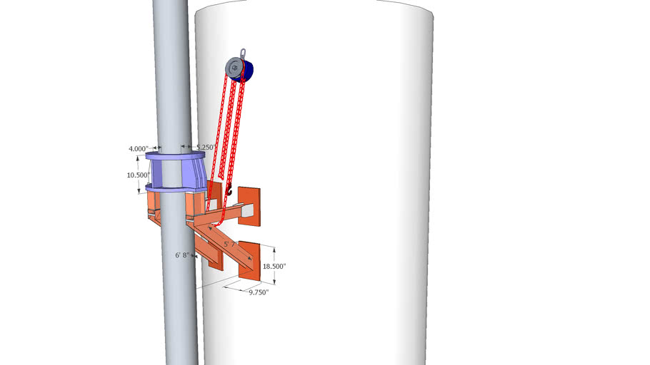 Pipe support | 3D Warehouse