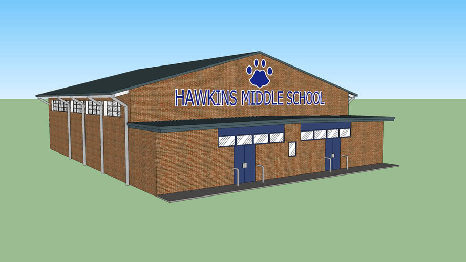 Hawkins Middle School Gym | 3D Warehouse
