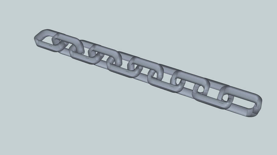 Iron chain | 3D Warehouse