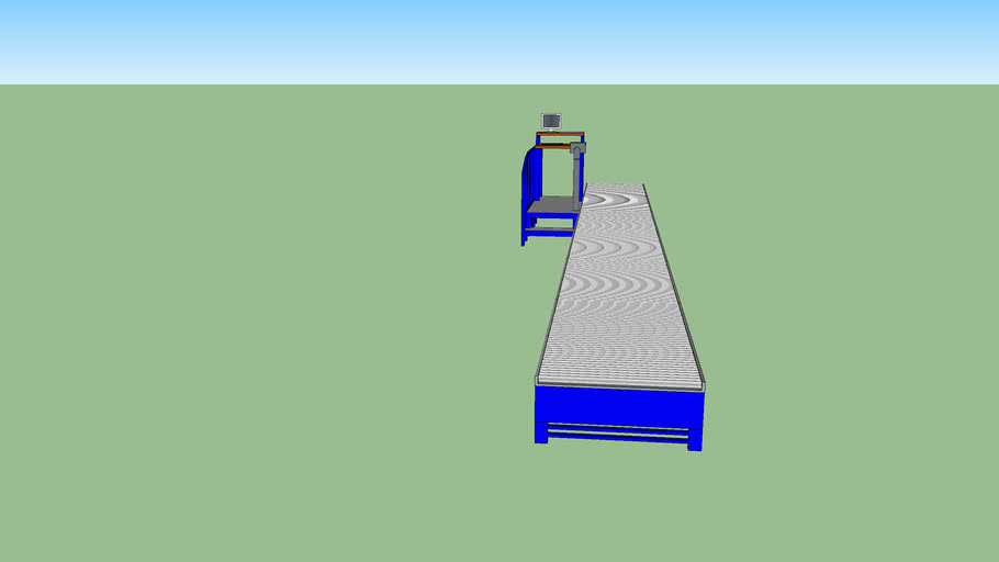 Pallet conveyor | 3D Warehouse