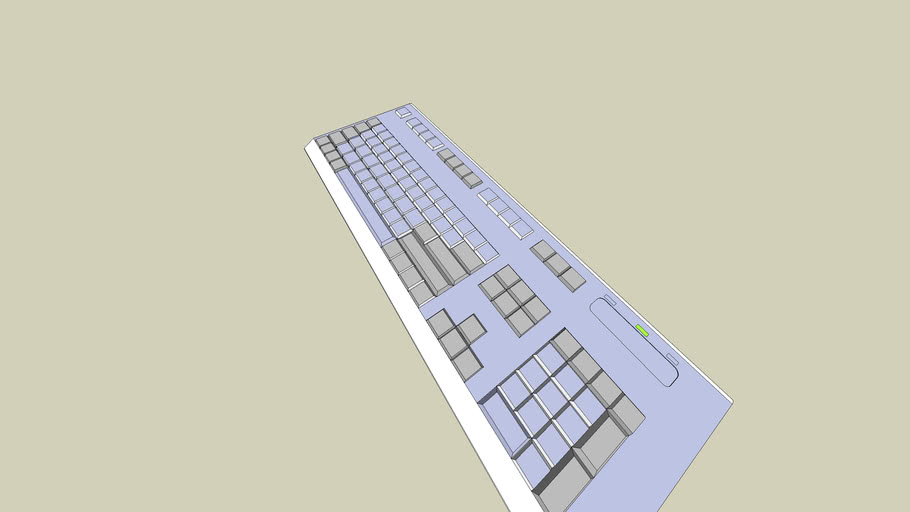 Keyboard | 3D Warehouse