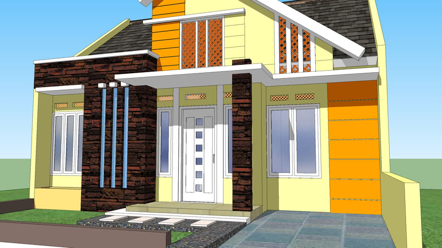 rumah minimalis-modern | 3D Warehouse