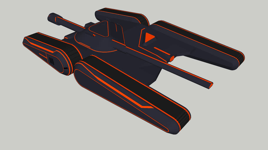 Tron Legacy Tank | 3D Warehouse