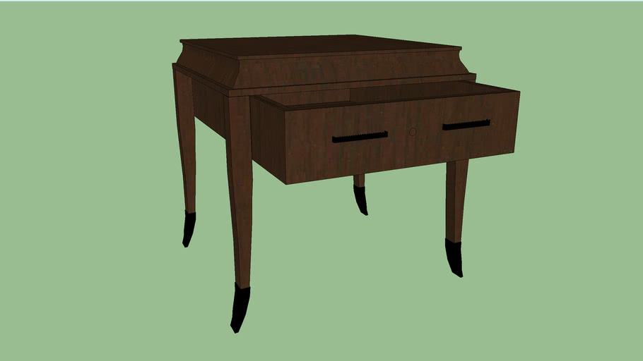 bed side table | 3D Warehouse